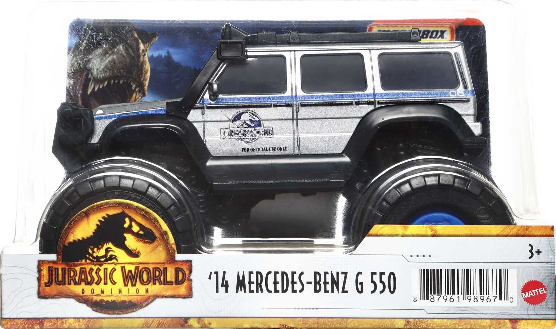 Buy Matchbox Jurassic World 1:24-Scale Trucks with Large Wheels Online ...