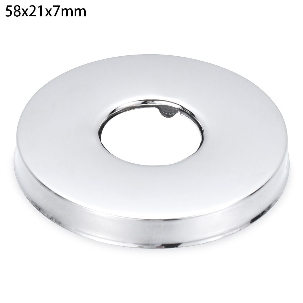 Shower Kitchen Chrome Stainless Steel Flange Cover Pipe Wall Covers ...
