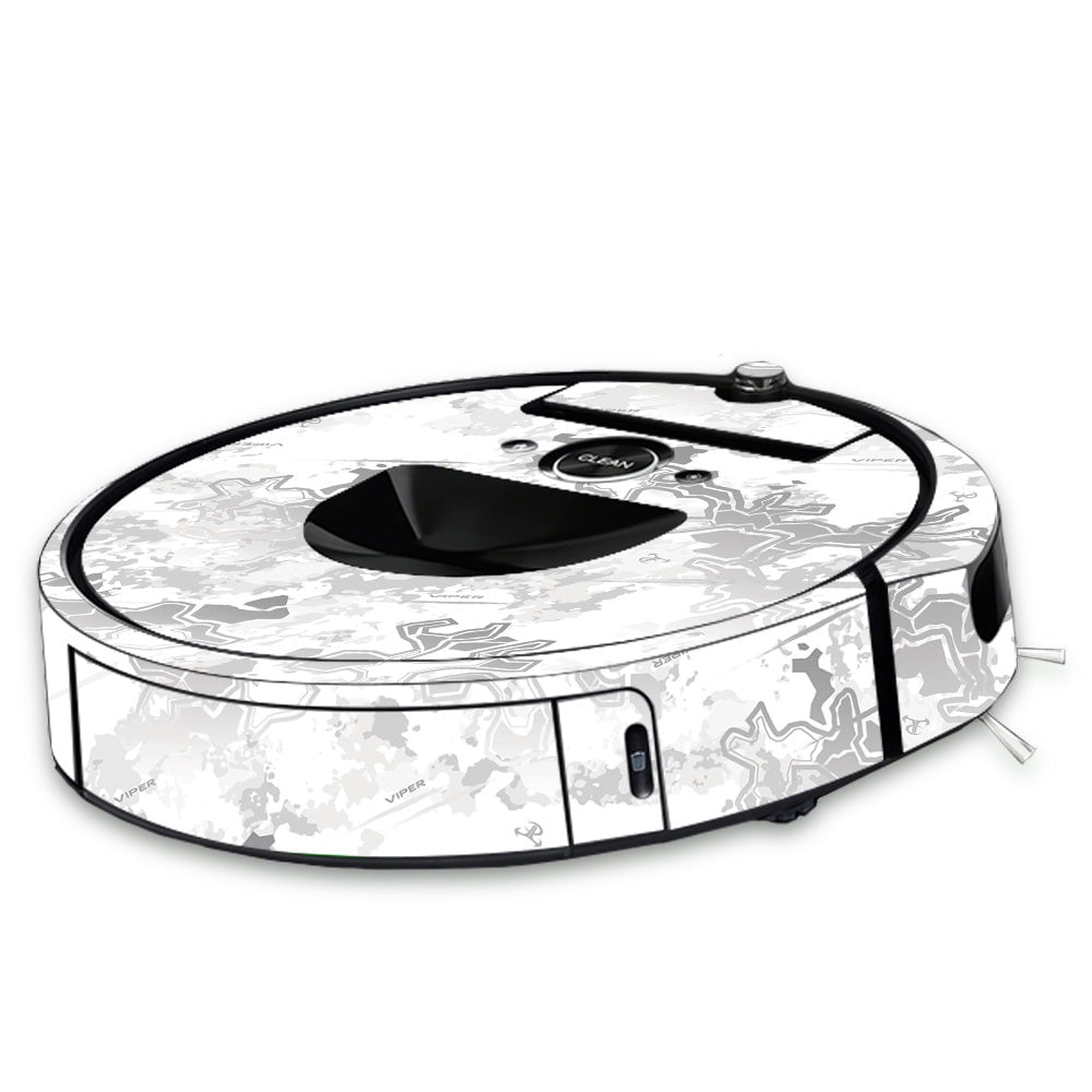 Skin Decal Wrap Compatible With iRobot Roomba i7 Robot Vacuum Sticker ...