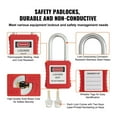 Lockout Tagout Kit 47 PCS - Safety LOTO Kit with Padlocks, Hasps, Tags ...