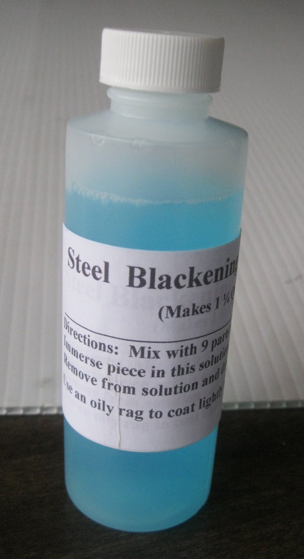 4 oz Steel Blackening Concentrate, makes 2 1/2 Pints liquid Bluing ...