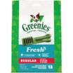 Greenies Small Chew Mini Doggie Dental Treats Fresh, Teenie, 43 ct, 27 ...