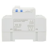 Time Relay Programmable 5V DC 16A Weekly Timer Switch LCD On Off ...