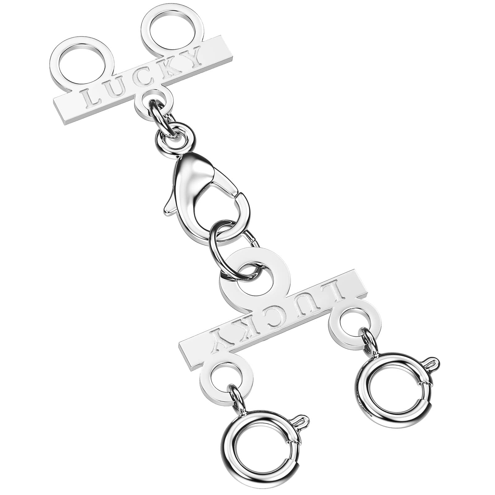 Necklace Layering Clasps Gold and Silver Multi Strand Clasps,Necklace ...