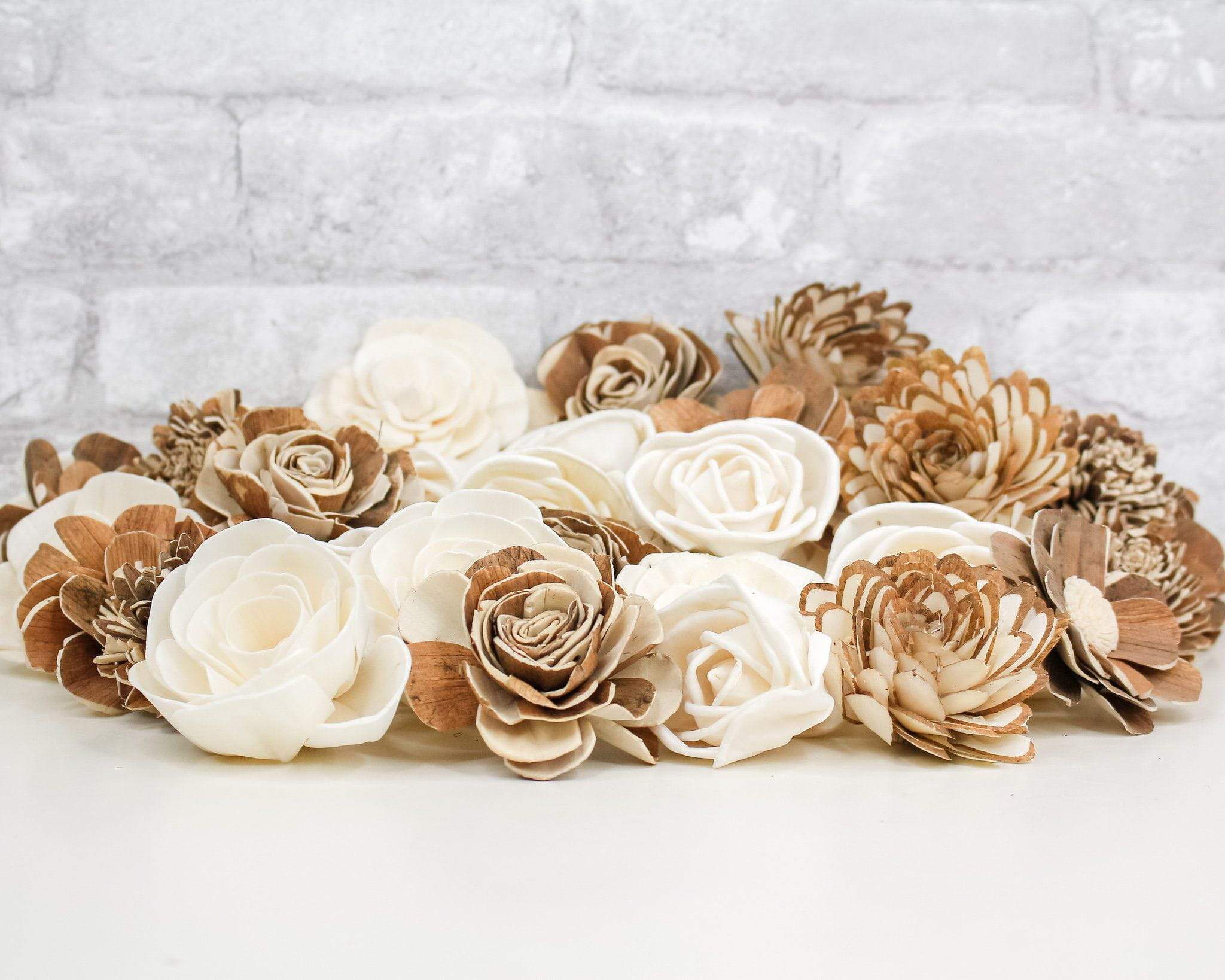 Sola Wood Flowers Infinity Assortment Raw Bark Skinless Eco-friendly ...