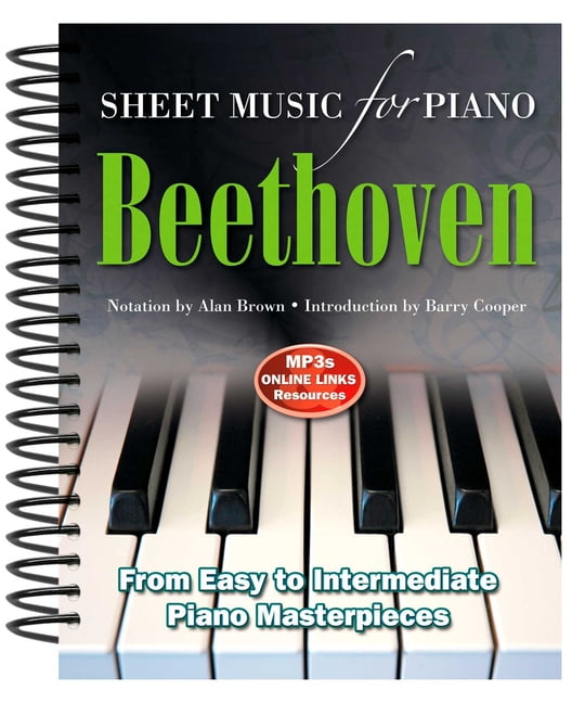 Sheet Music: Beethoven: Sheet Music for Piano : From Easy to Advanced ...