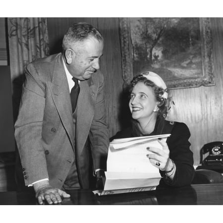Margaret Truman Signs A Contract To Make A Recording. Feb. 1. 1950 ...