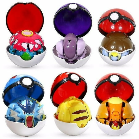 SEBNEEI,Pokemon Pokmon Pokball Pop Action Poke Ball - 6st Model,,model ...