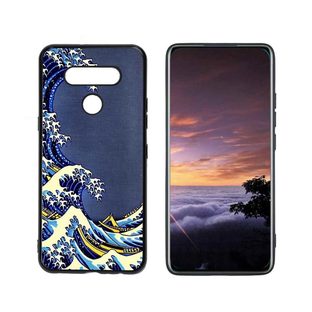Compatible with LG K51 Phone Case, Japanese-Kanagawa-Great-Wave ...
