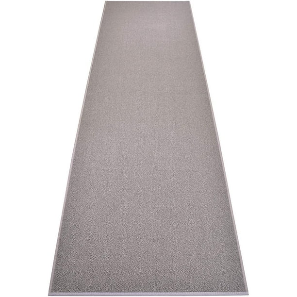 Custom Size Runner Rug Skid Resistant Backing Rug Runner Solid Black ...