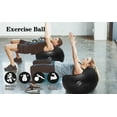 Maustic Exercise Ball, Heavy Duty Pregnancy Ball for Work Out, Extra ...