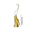 Bronze Cat Wind Chime Decorative Hanging Bell Outdoor Garden Patio Wind ...
