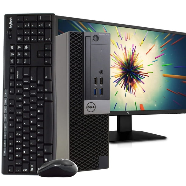 Restored DELL Optiplex 7040 Desktop Computer PC, Intel Quad-Core i5, 1TB HDD, 8GB DDR3 RAM ...