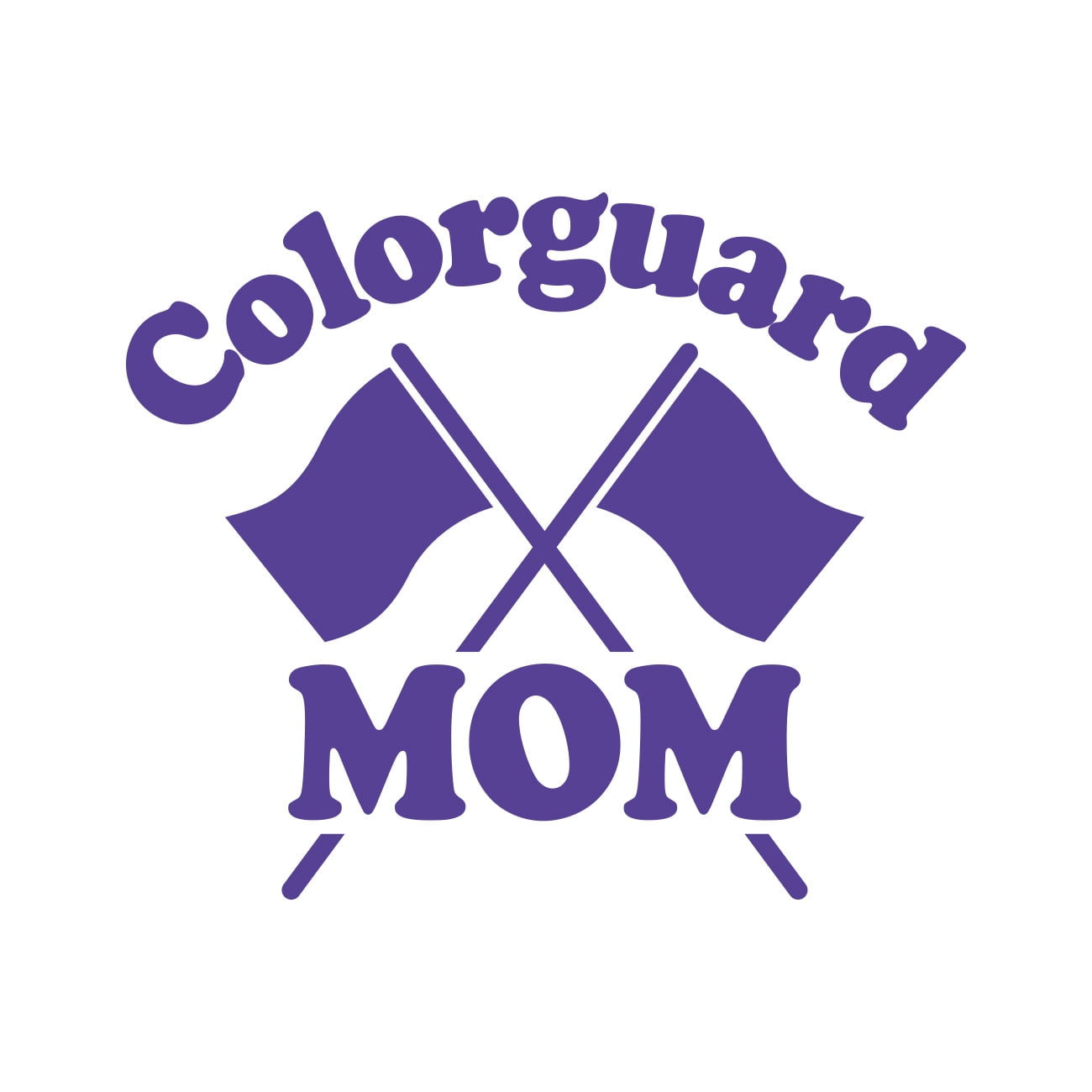 Colorguard Mom Sticker Decal Die Cut - Self Adhesive Vinyl ...