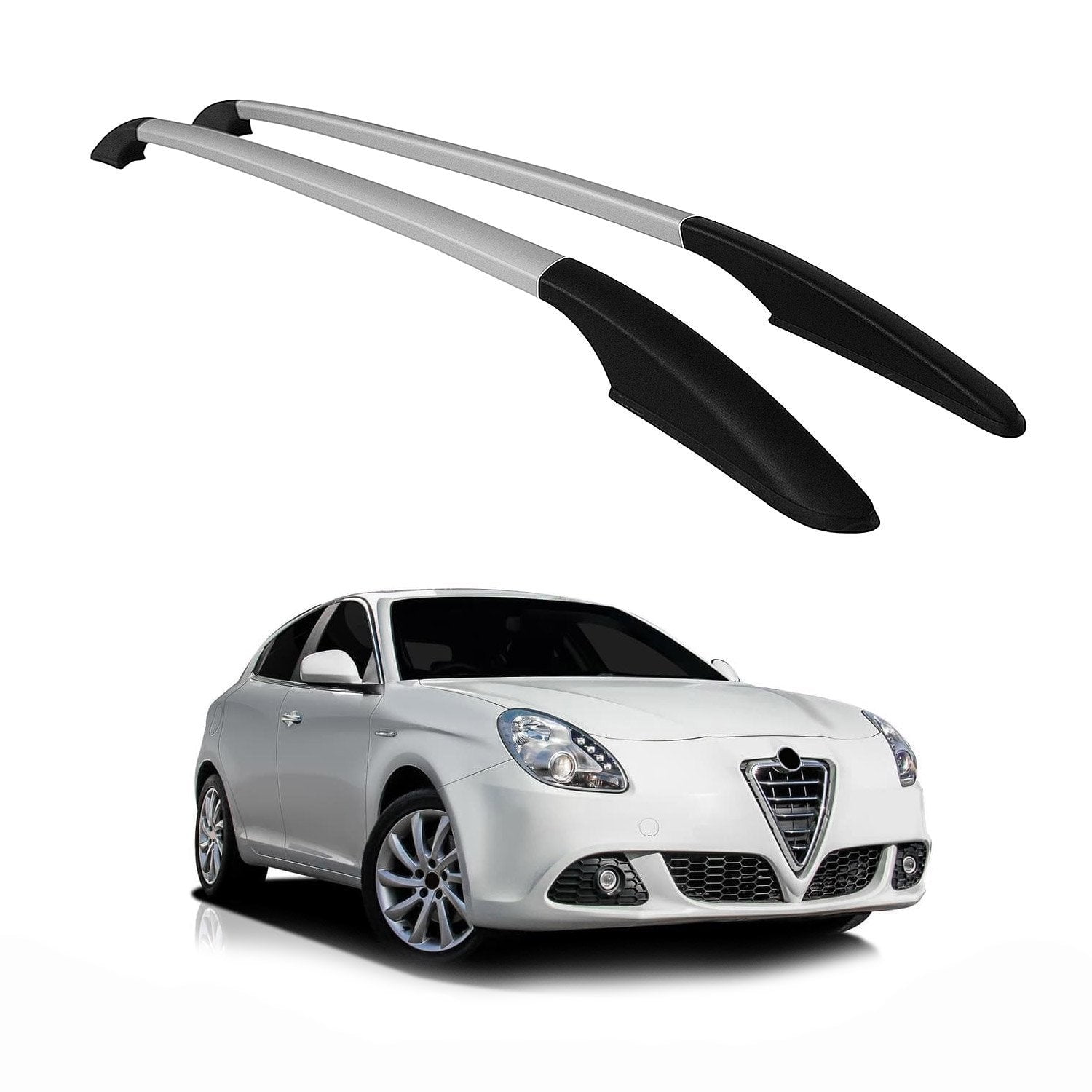 OMAC Roof Rack For Alfa Romeo Giulietta 2010-2021 Side Rails Cross Bars ...