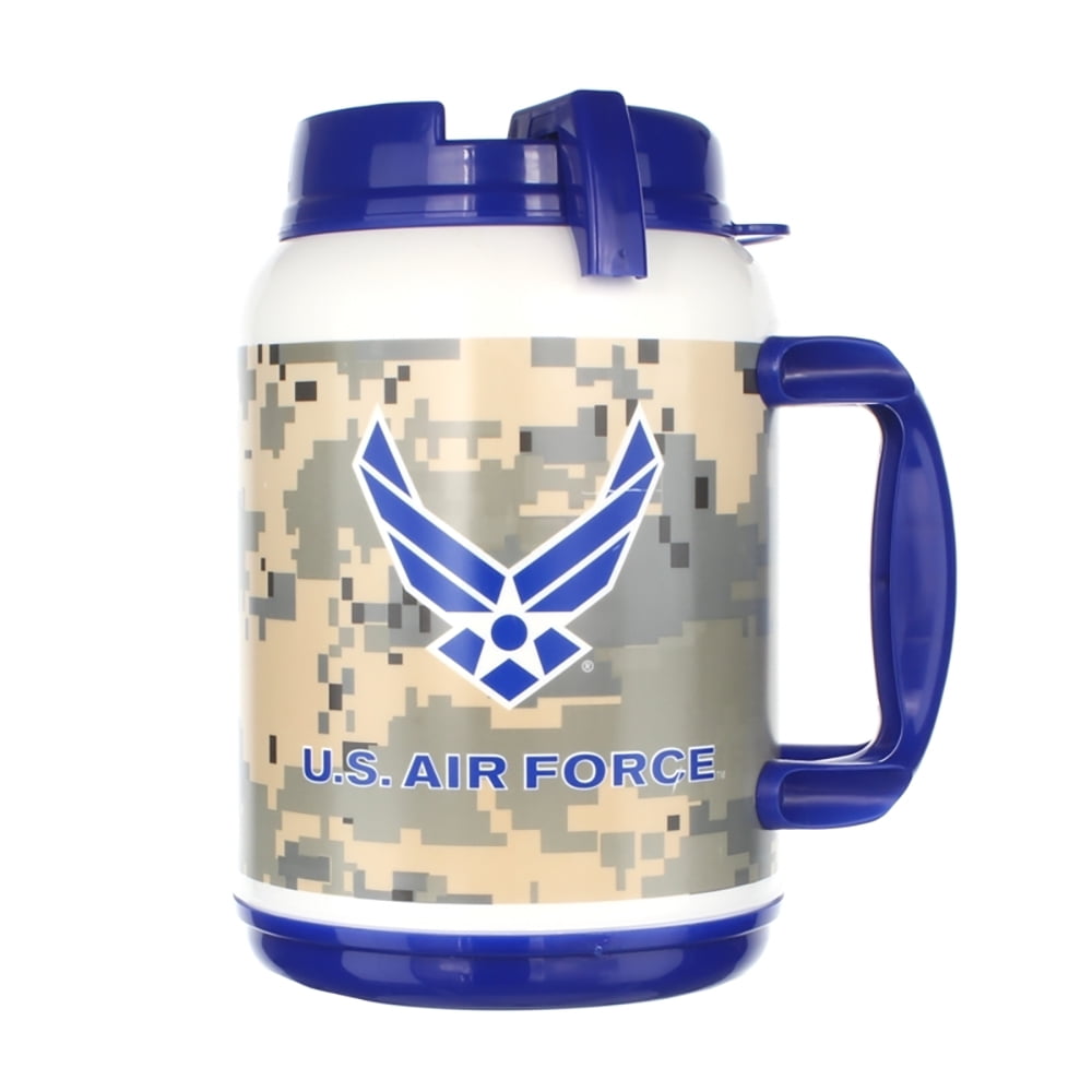 Made in USA Officially Licensed U.S. Air Force 64 oz Travel Mug with ...