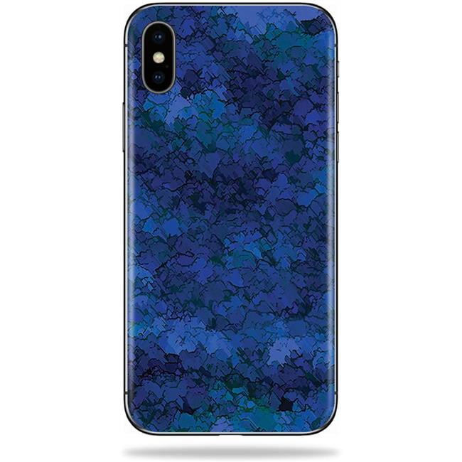 MightySkins APIPHXSM-Blue Ice Skin Decal Wrap for Apple iPhone XS Max ...