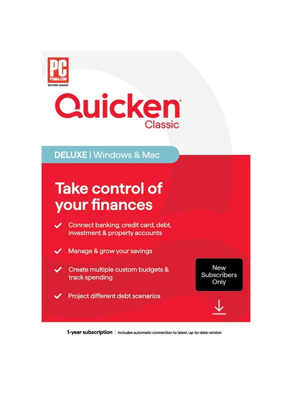 Quicken Software in Computer Software for Home & Office - Walmart.com