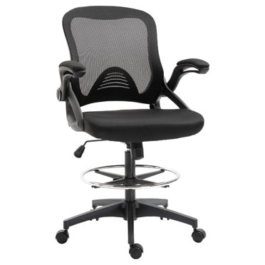 Ergonomic Lean Back Office Chair - Costway Adjustable Height for Adults ...