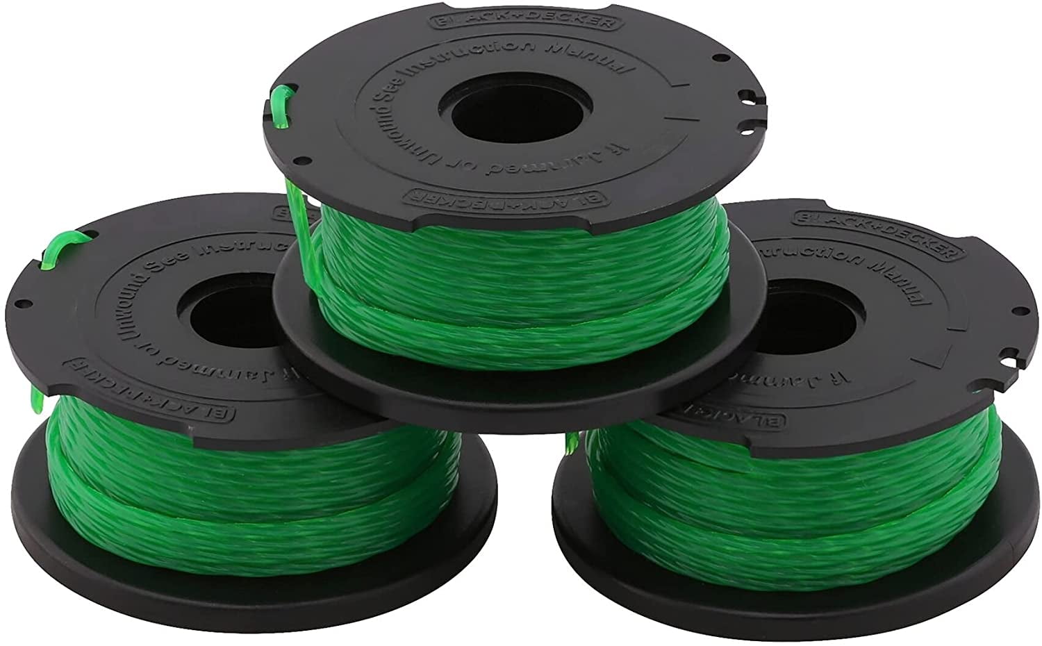 3 Replacement Spools For String Trimmer, Automatic Unwinding Spool ...