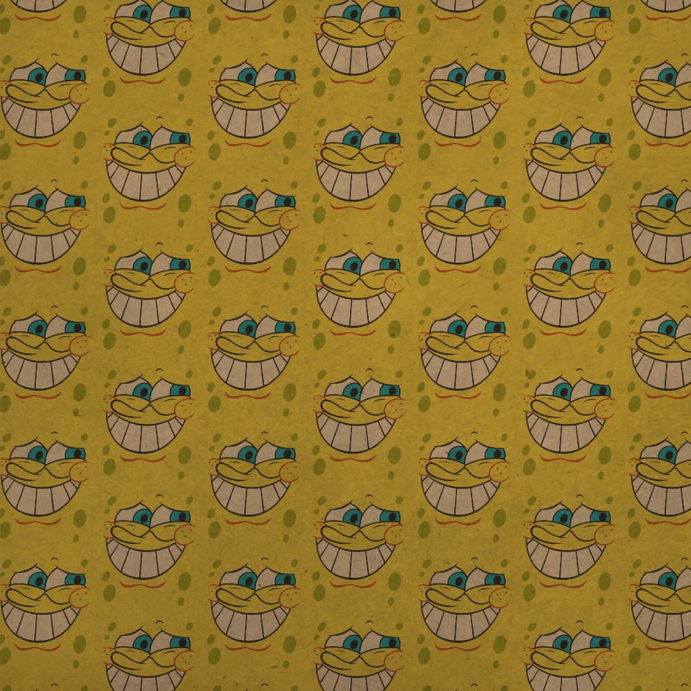 SpongeBob Guilty Face Premium Kraft Roll Gift Wrap Wrapping Paper ...
