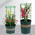 Tomato Cages Trellis Plastic Column Vine Plant Bracket Potted Flower ...