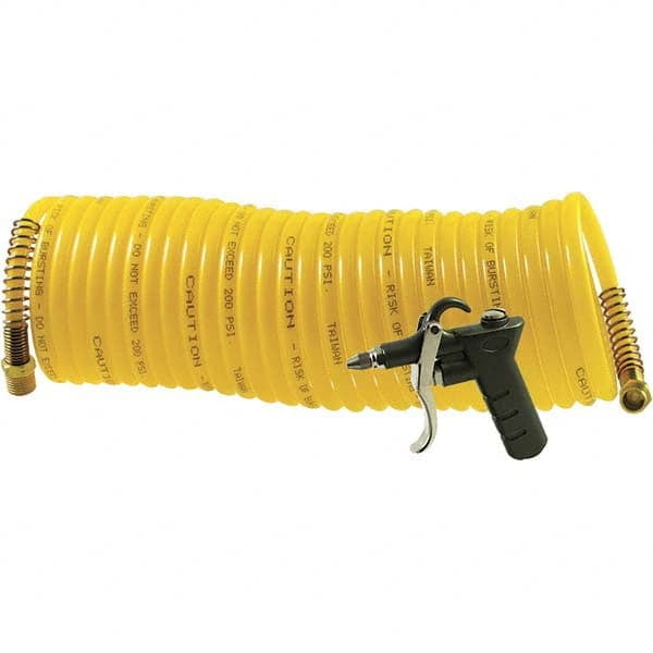 Value Collection 1/4" ID Pistol Grip Air Gun 25' Long Nylon Hose, 1/4 ...