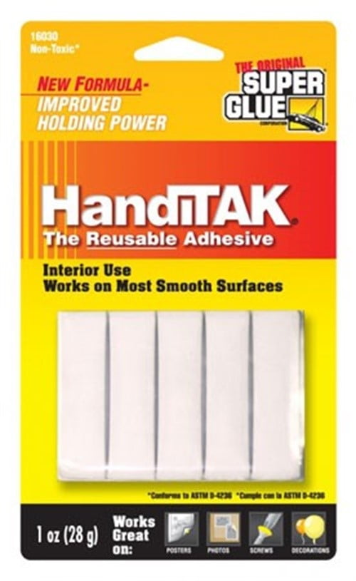 Handitak,Wh Reusable Adhesive by SUPER GLUE CORP/PACER TECHNOLO ...