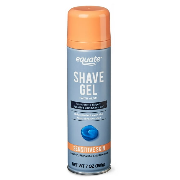 Equate Sensitive Skin Shave Gel with Aloe, 7 oz - Walmart.com - Walmart.com