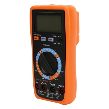 Digital Multimeter, Negative Positive Readings Low Power Reminder ...