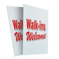 A-frame Sidewalk Walk-ins Welcome 24" x 36" Double Sided A-Frame ...