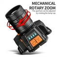 LED Rechargeable Headlamp, 150000LM Super Bright 3 Modes Headlights ...
