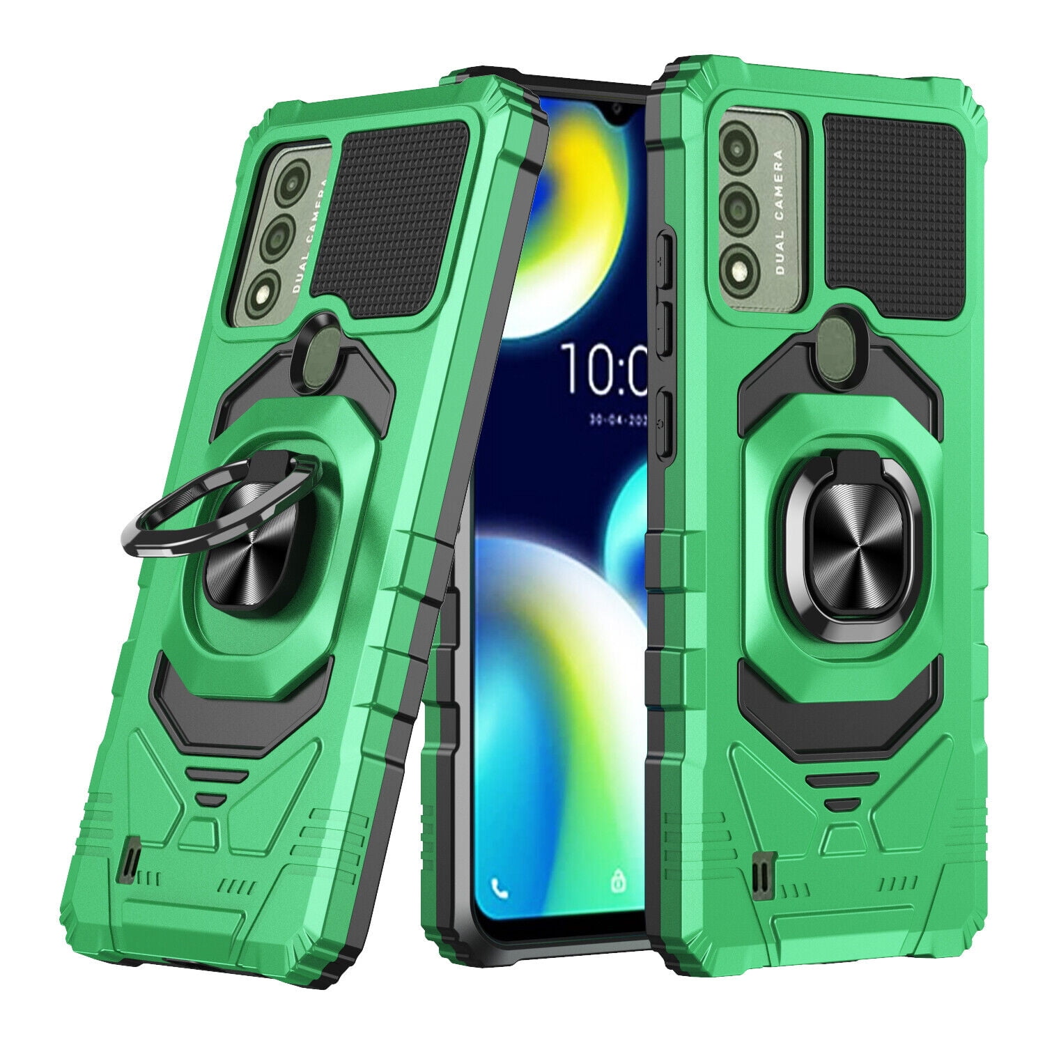 For Wiko Voix Dropproof Shockproof Kickstand Ring Stand Phone Case ...