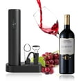 DERCLIVE Electric Wine Bottle Opener,Cordless Automatic Wine Electric ...