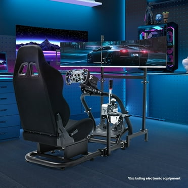 Supllueer Racing Simulator Cockpit Upright Stable Fit Logitech G29 G920 ...