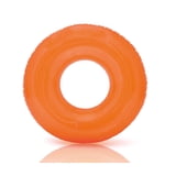 Intex Colorful Transparent Inflatable Swimming Pool Tube Raft (6-Pack ...