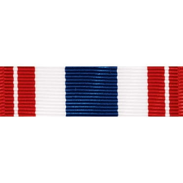 Winner Award Medal 1.5" Wide with Red, White, & Blue Stripes Necklace ...