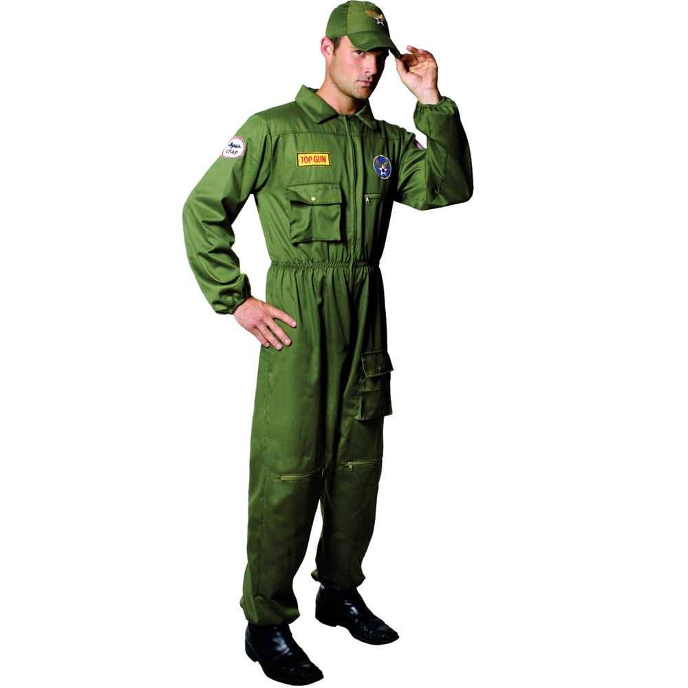 Dress Up America Adult Air Force Pilot Costume (XX-Large) - Walmart.com