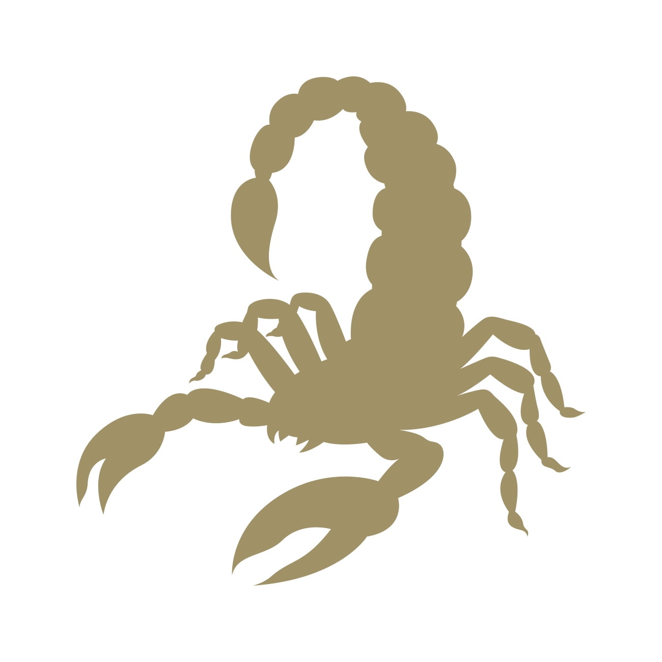 Scorpion Sticker Decal Die Cut - Self Adhesive Vinyl - Weatherproof ...
