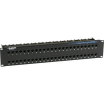 Blcak Box JPM810A-R2 CAT5e Feed-Through Patch Panel - 2U, Unshielded ...