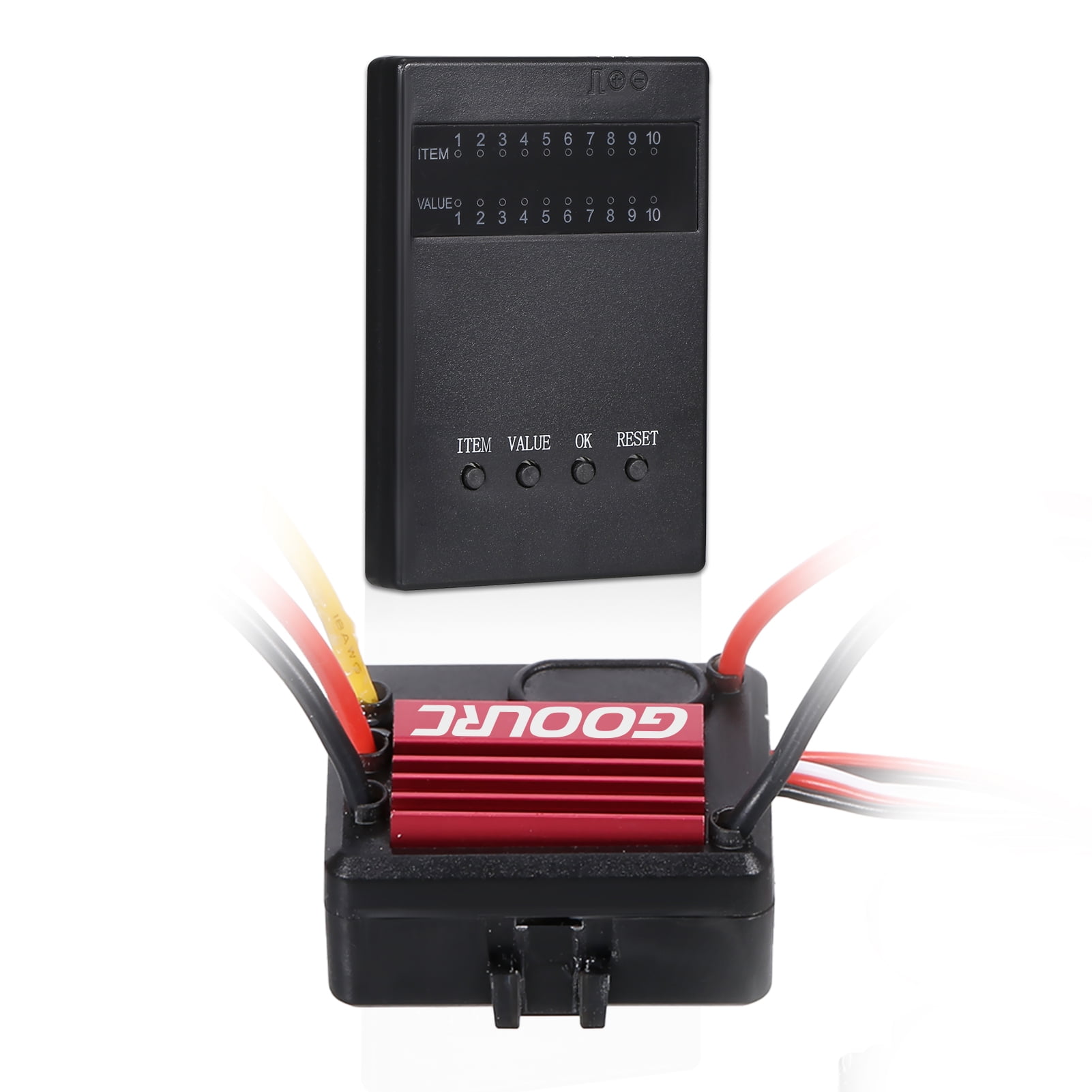 Controlador de velocidad eléctrico ESC sin escobillas GOOLRC 35A con ...