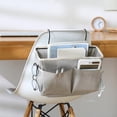Fabric Hanging Organizer, Wall-Mounted Storage Pouch for Bedroom and ...