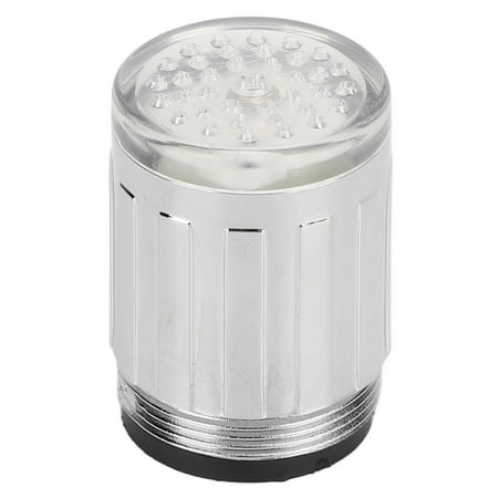 LED Water Faucet, LED Light Faucet Spiral Mount RGB For Kitchen ...