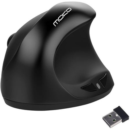 Wireless Mouse, 2.4G Ergonomic Vertic l Wrist Rest Mouse with 3 Adjust ...