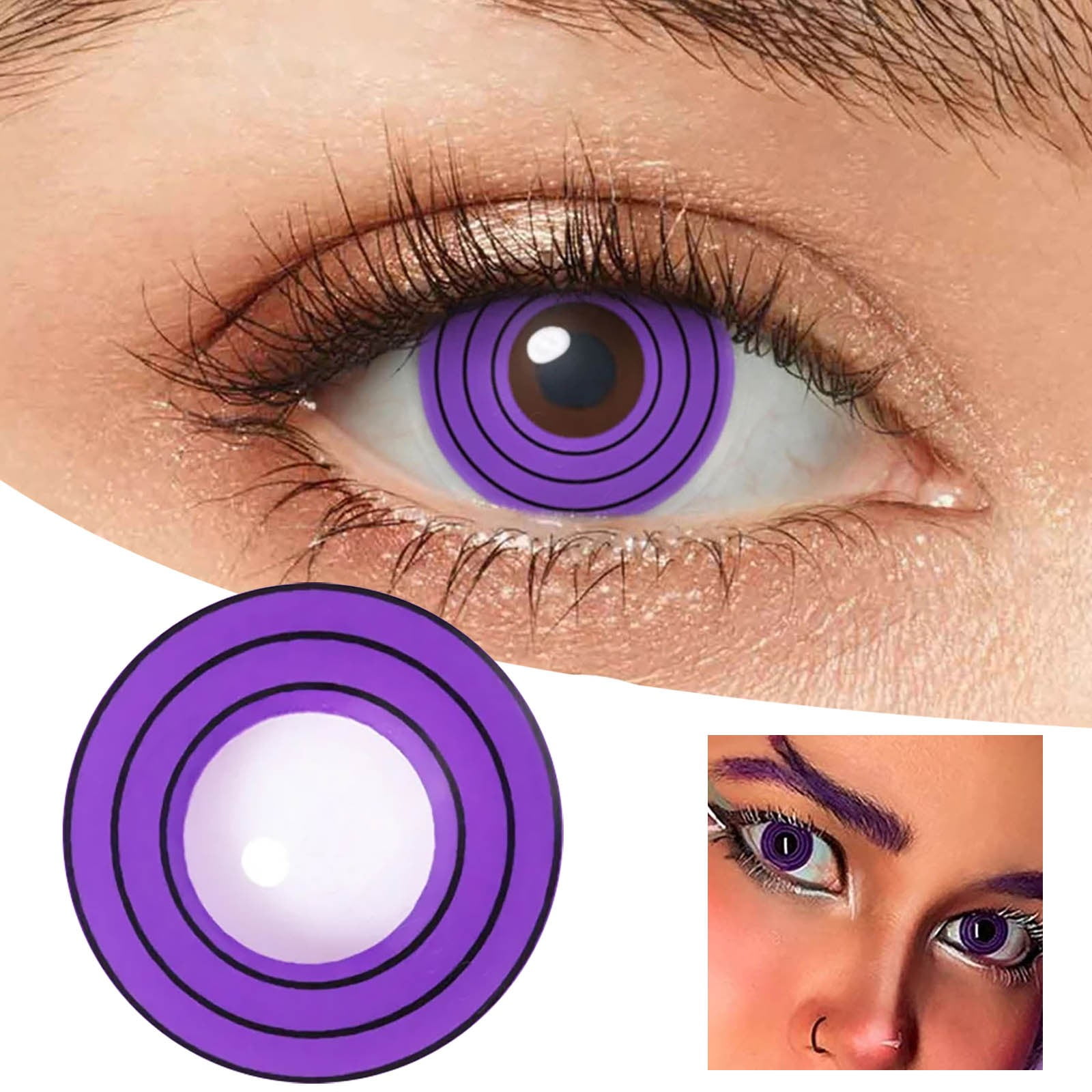 Nutrifill Scleral Lens Solution 1ml Party Eyes Unique Color Lay A ...