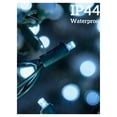Christmas Net Lights 132 LED 6x6ft, Connectable Outdoor Lights for ...