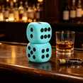 BESTSKY 2026 New Big Dice 2Pcs Gathering Large Dices Prop Activity Eva ...