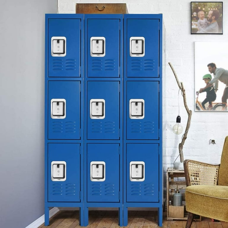 Blue School Lockers