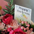 3drose, Cute Whimsical Cats Happy First Birthday, 12 Greeting Cards ...