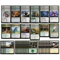 Mono Green Elf Ramp Deck - Huge Creatures - Very Powerful - 60 Card MTG ...